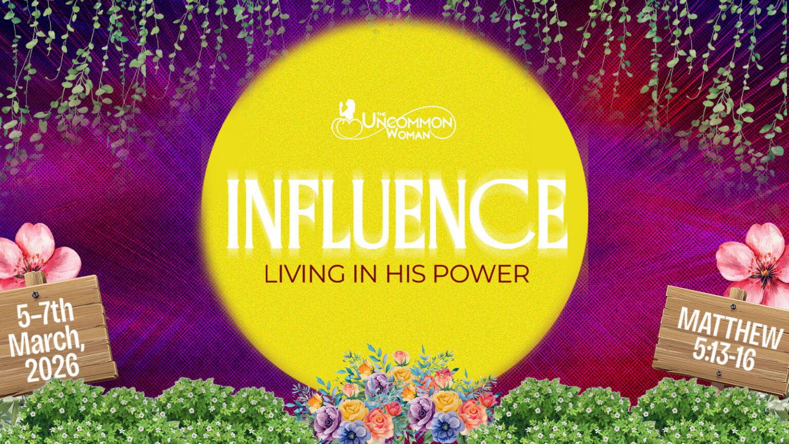 Uncommon Woman Conference 2026 - Jesus House For All Nations